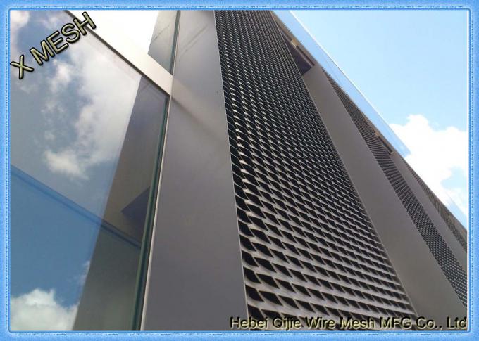 Stainless Steel Flattened Expanded Metal Sheets With Diamond Openings ...