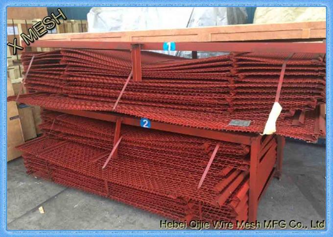 Stone Vibrating Screen Wrapping Heavy Duty Metal Screen Mesh 45 Degree Hook