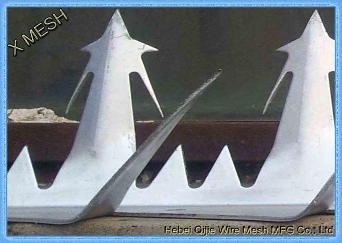 Metal Sheets Fence Top Spikes / Security Spikes For Walls And Fences