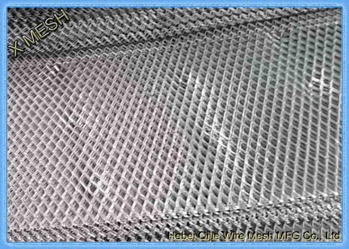 Lightweight Galvanized Lath Mesh / Metal Diamond Lath For Construction