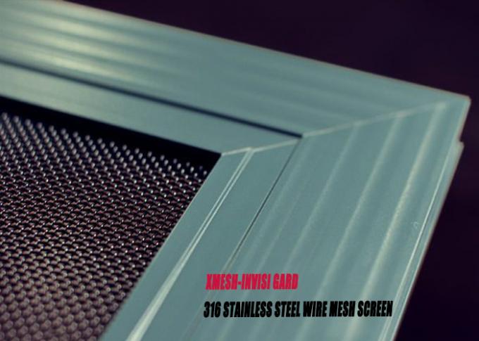 316 High Tensile Stainless Steel Insect Screen Mesh Marine Grade 11 X