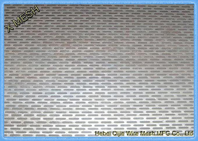 Galvanized Steel Slotted Hole Perforated Metal Cladding Panels ...