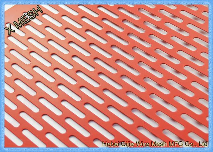 Galvanized Steel Slotted Hole Perforated Metal Cladding Panels ...