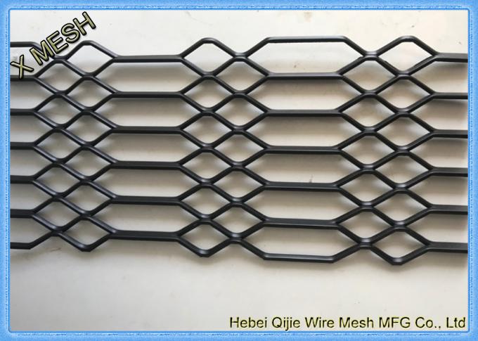 Sphc Plate Gothic Expanded Metal Wire Mesh Fencing / Expanded Mesh Screen