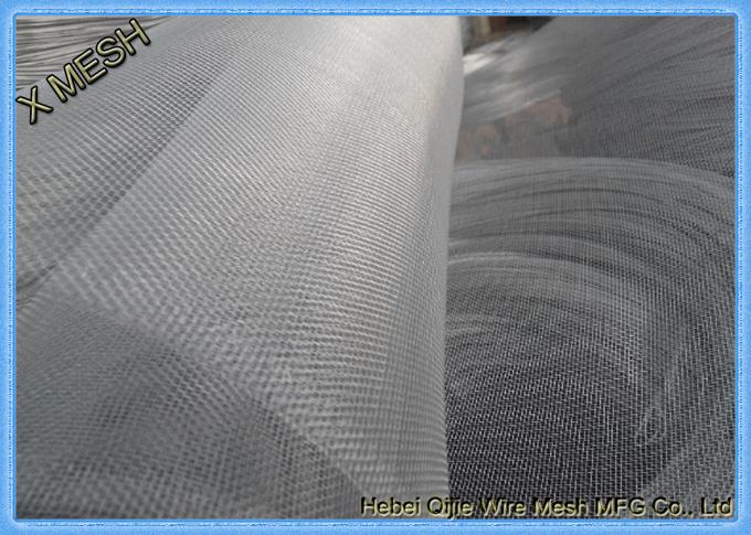 20mesh X 0.18mm Soft Black Stainless Steel Insect Screen / Fly Screen ...
