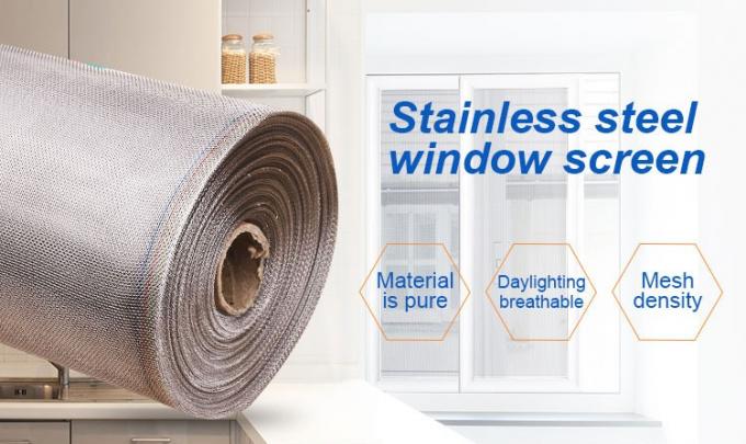 Black Stainless Steel Fly Screen Mesh Powder Coated T 316 0.9 Mm X 10 Mesh