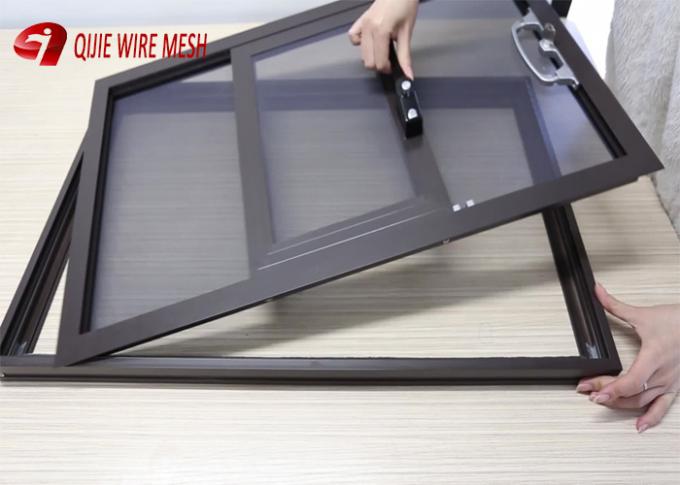 316 L Stainless Steel Powder Coated Bug Screen Mesh Security Insect Screen