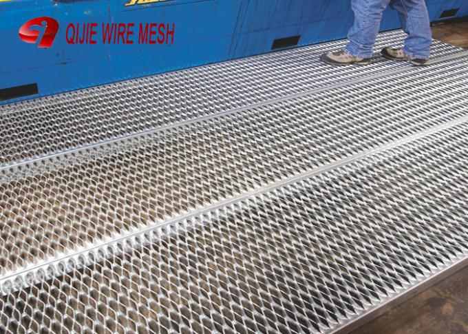 Heavy Duty Grip Strut Safety Grating Non - Serrated Surface Slip Resistance