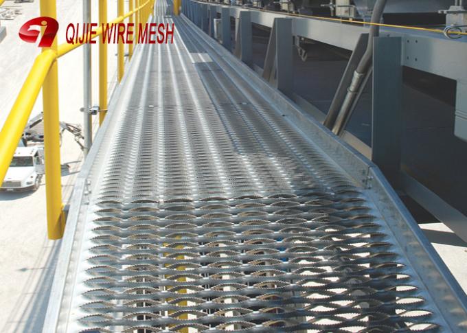 Heavy Duty Grip Strut Safety Grating Non - Serrated Surface Slip Resistance
