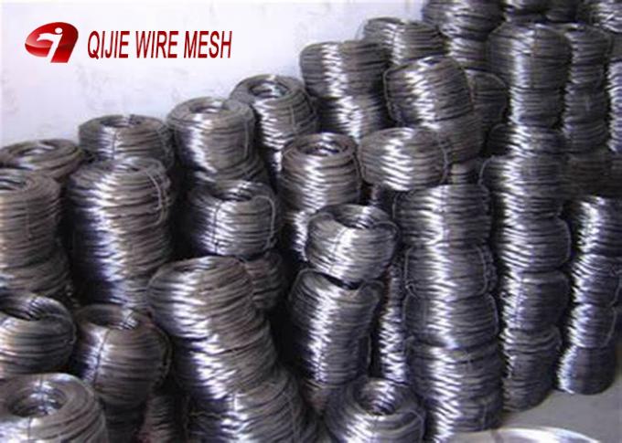 Soft Black Annealed Steel Wire / Iron Wire With BWG 19 - BWG 6 For ...