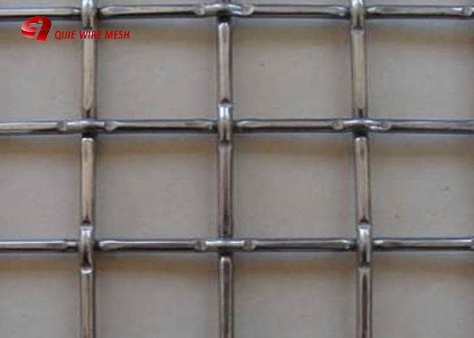 Aluminum Wire Lock Crimped Woven Wire Mesh For Balcony Railings And ...