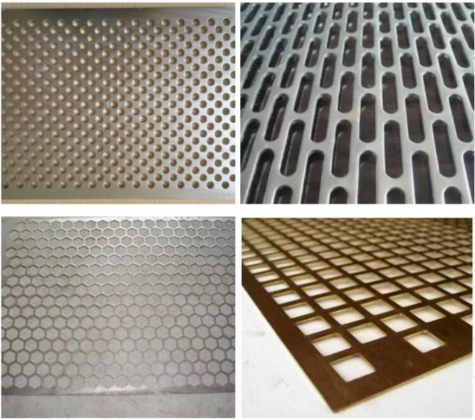 Railing Infill Perforated Metal Sheet Wall Cladding Facades Screen Panels
