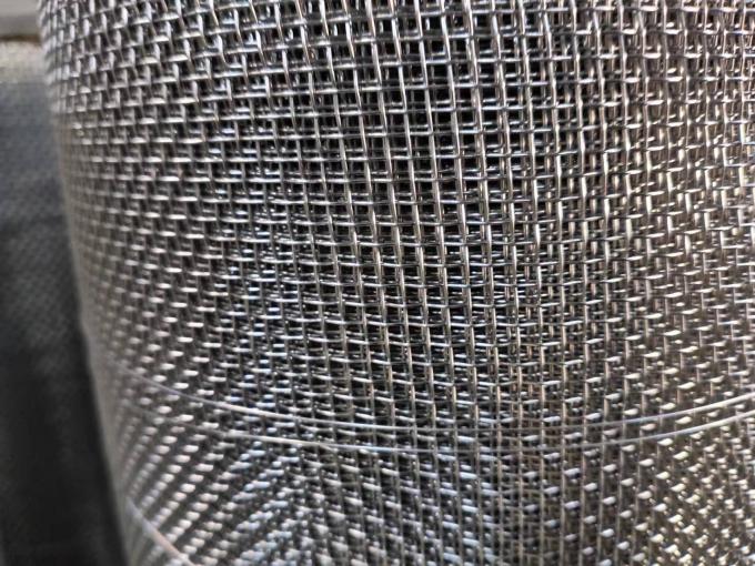 2m Width 10mesh 304 Stainless Steel Woven Wire Mesh 2.5mm Openning ...