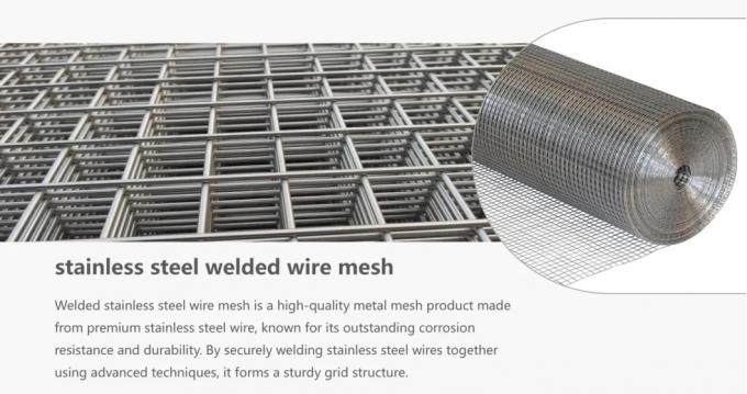 6 Gauge Welded Wire Panels Galvanized For Mesh Fence