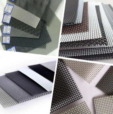 S316 Black Coated Stainless Steel Security Screen Mesh for Doors and ...