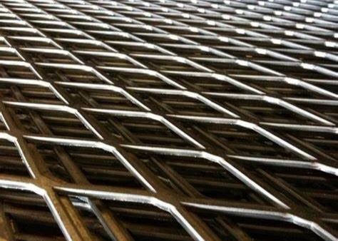 4x8 5x10 Expanded Metal Screen , Expanded Mesh Sheet Diamond Shape