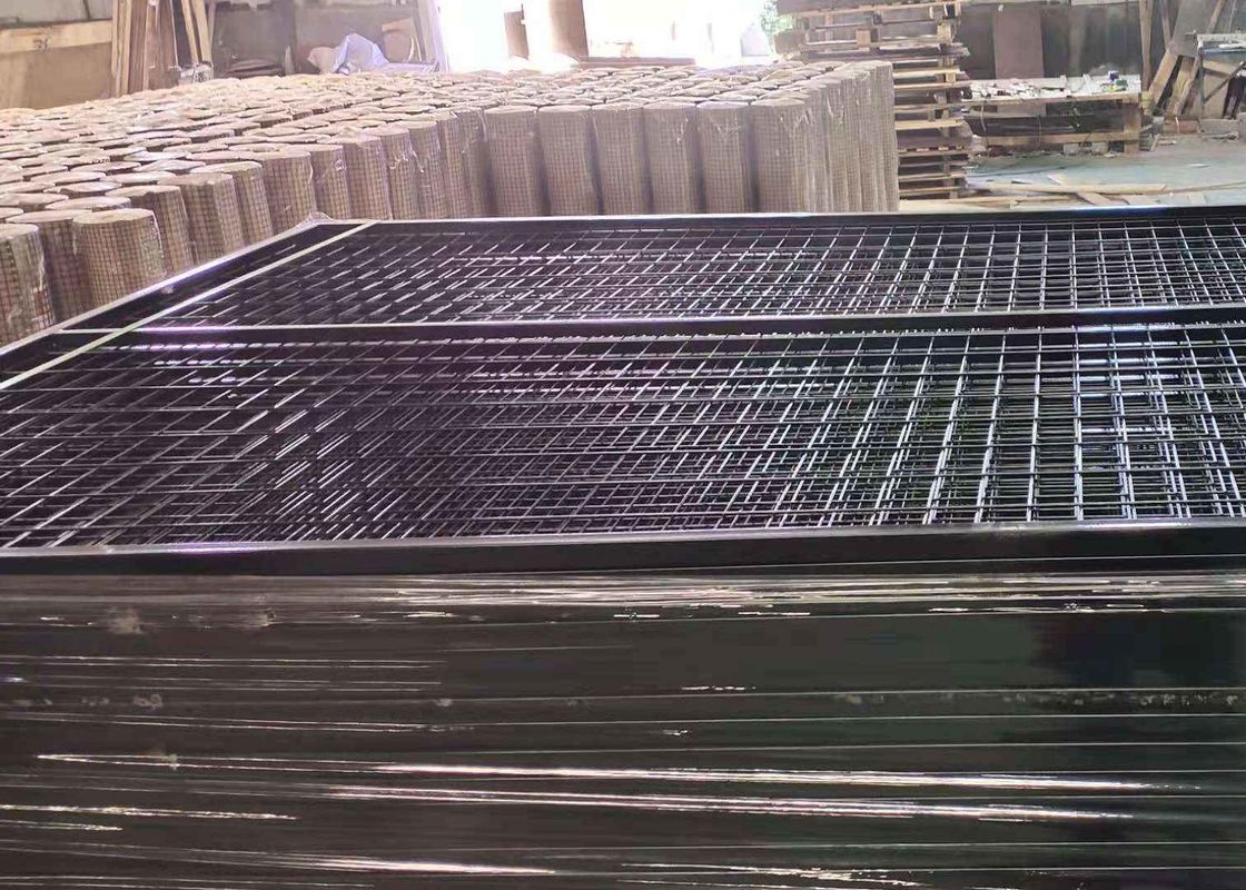 6ft X 8ft Standard Size Rental Rapid Mesh Temporary Fencing Portable ...