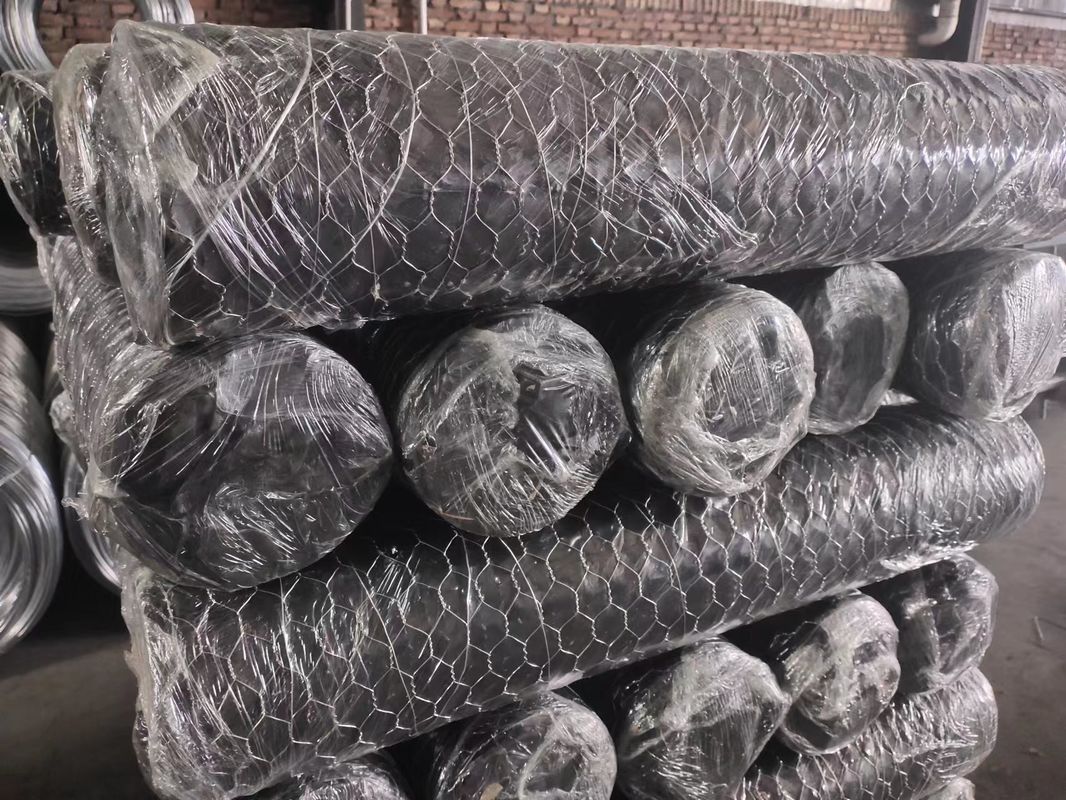 20 Gauge Hot Dipped Galvanised Hexagonal Netting Galvanized Poultry ...