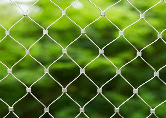 High Tensile Strength Flexible Animal Enclosure 316 Stainless Steel ...