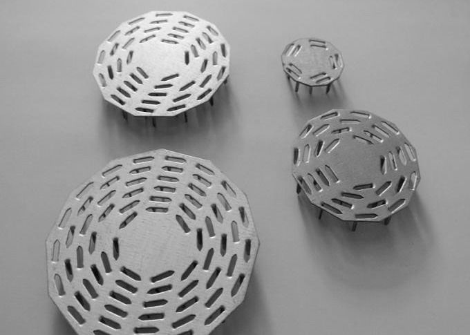 4" Gang Nail Anti Split Plate To Prevent Split In Hardwood Poles And Logs