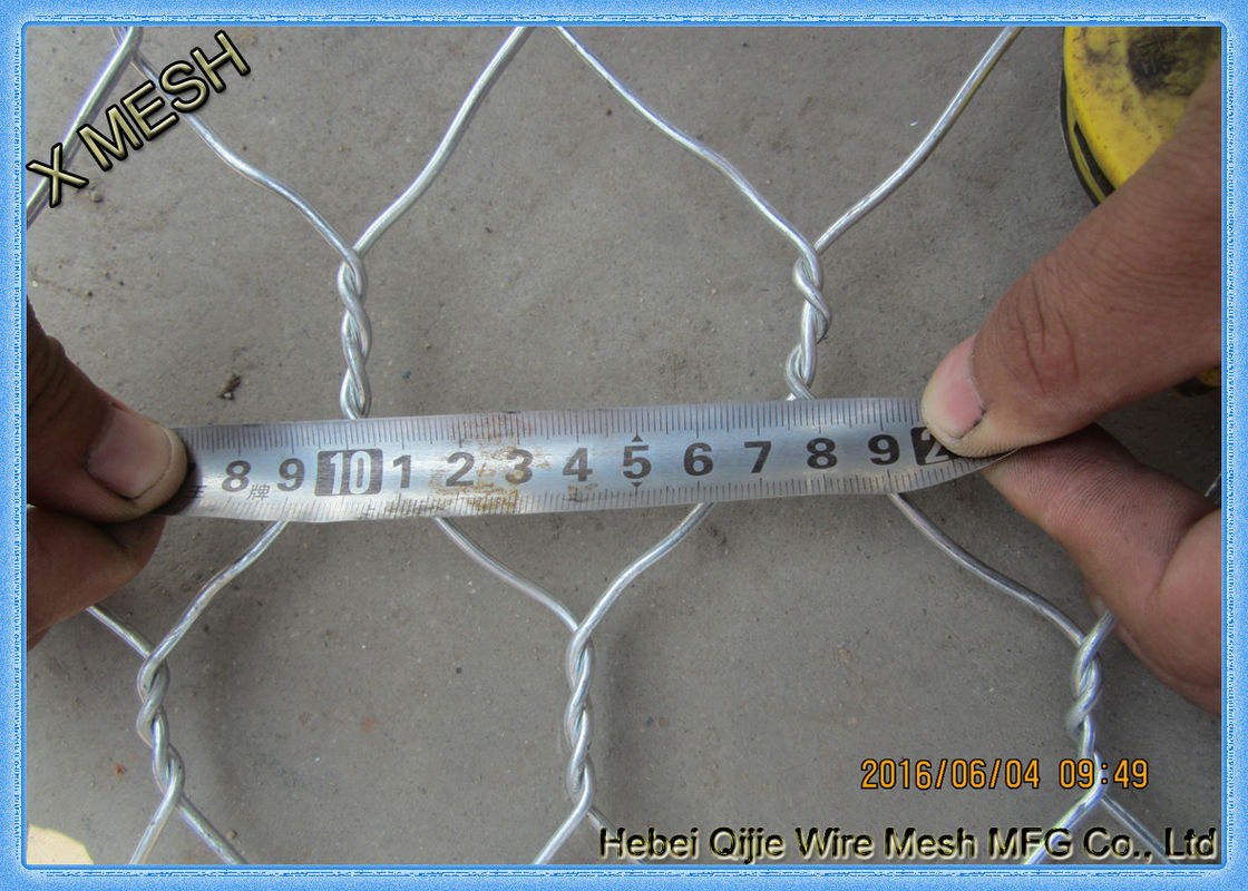 ASTM A975 Standard Welded Gabion Baskets 80 X 100 Mm Mesh For Erosion Control Projects