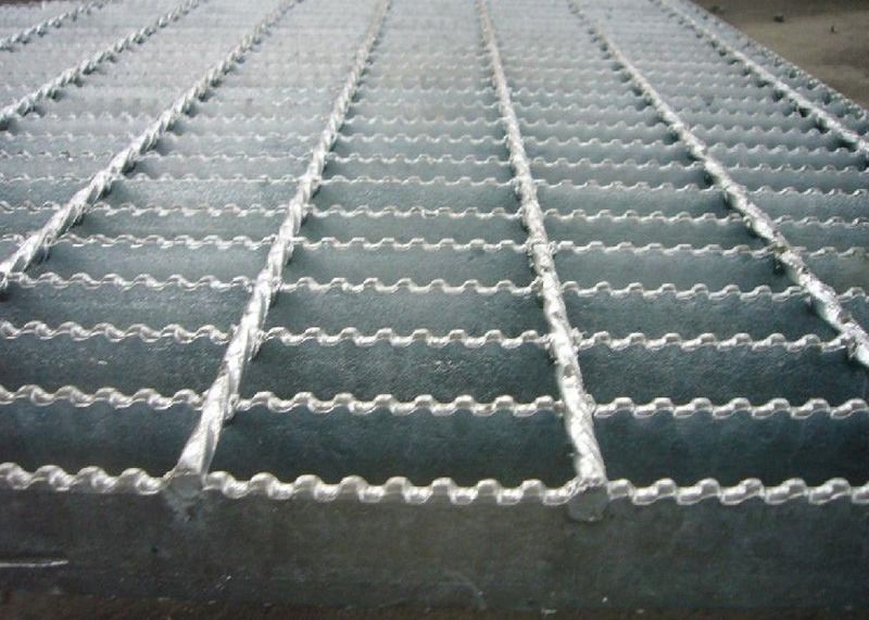 Hot DIP Galvanized I Type Steel Grating / Flat Bar Grating / Serrated ...