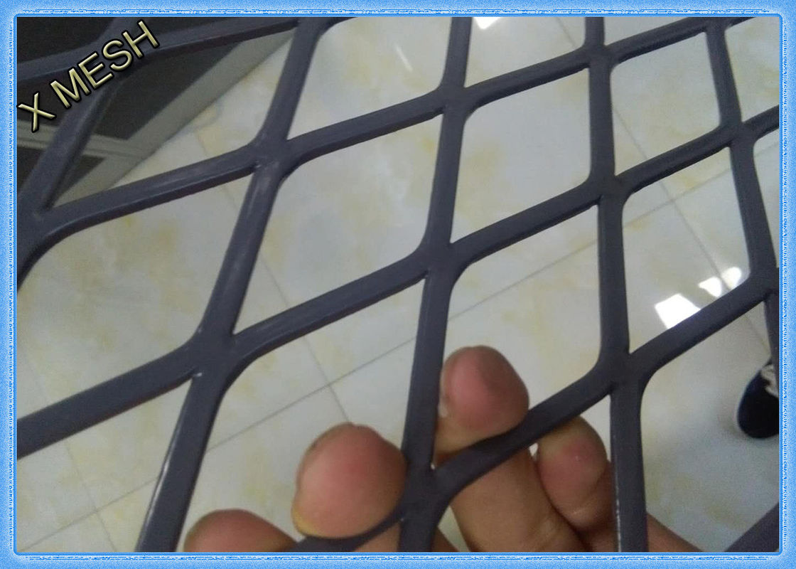 Perforated Aluminium Expanded Metal Mesh Screen Anodized Finish Surface ...
