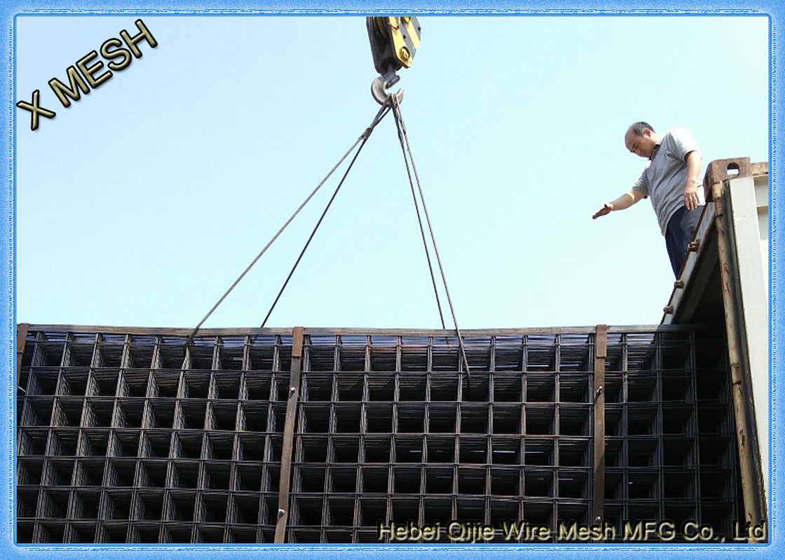 Mild Steel A142 /A393 Reinforcing Concrete Wire Mesh with size 6.2m x 2.4m