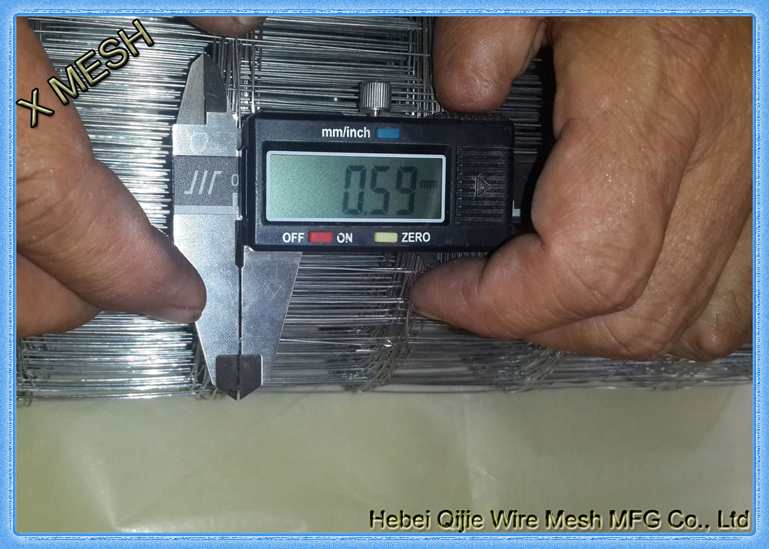 T304 Stainless Steel Metal Wire Mesh Grid Cloth 1.5 X 30 M Roll For Mining