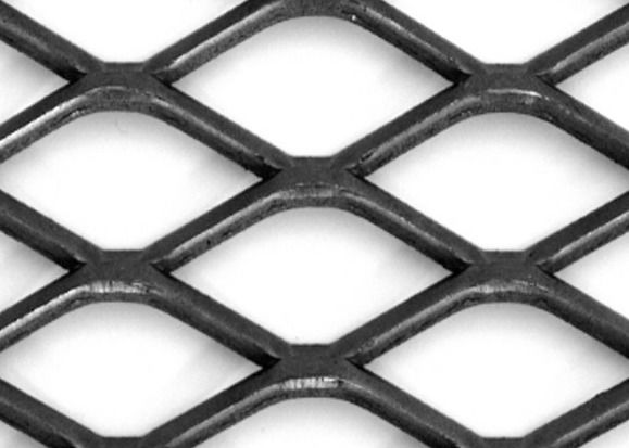 Mild Stainless Steel Expanded Metal Mesh , 1 Inch PVC Coated Welded ...