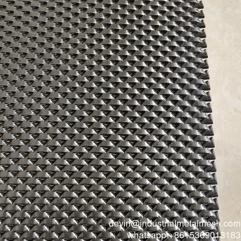 Heavy Duty DVA Mesh Black Color Aluminum One Way Vision Expanded Metal ...