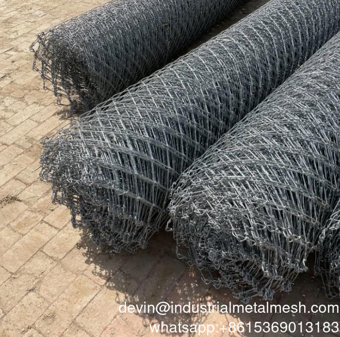 High-Tensile Slope Protection Steel Wire Mesh Rhomboid Rockfall Barrier ...