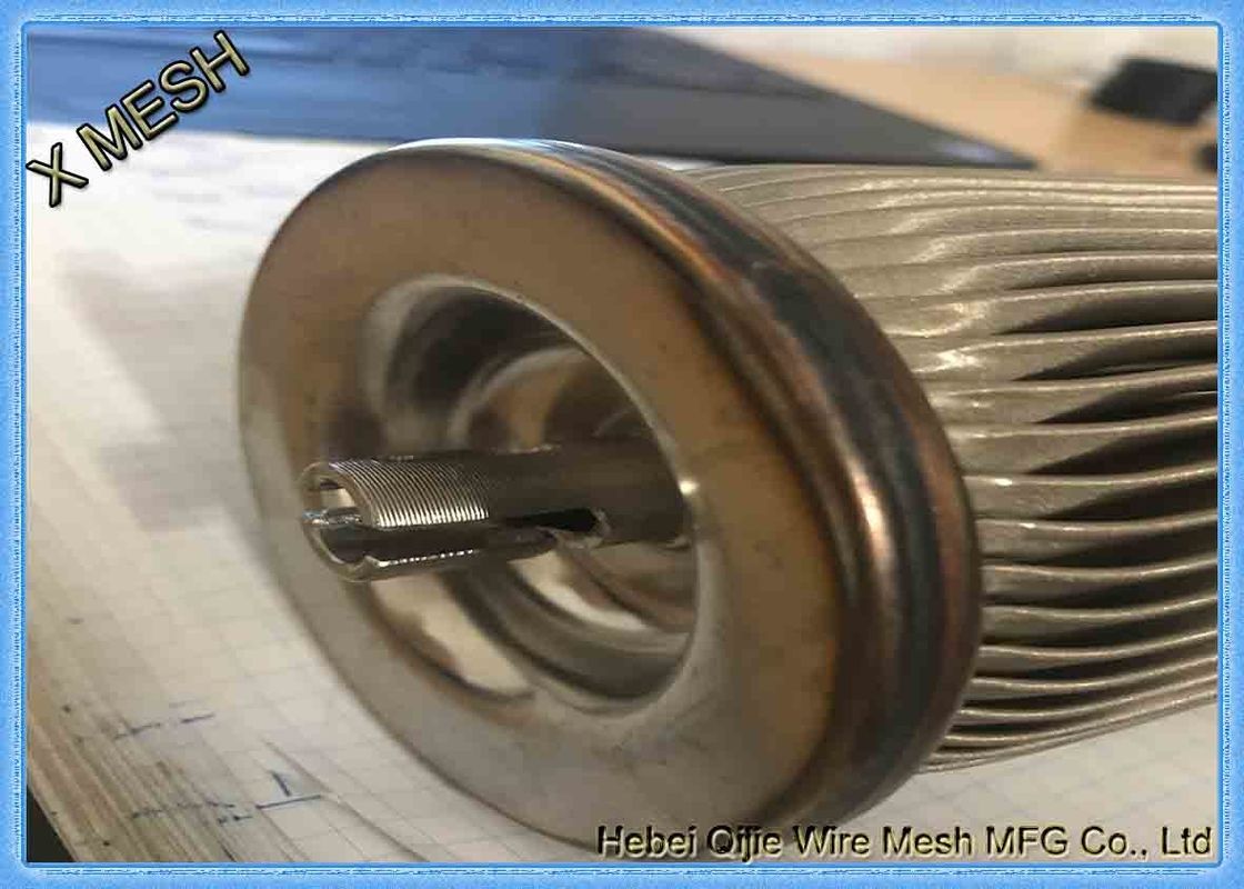 Stainless Steel Metal Wire Mesh Porous Sintered Felt Corrugated Filter