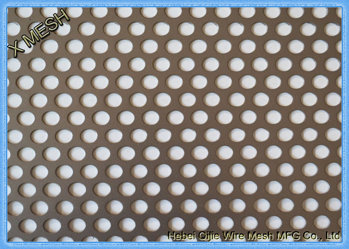 Round Hole Hot Dipped Galvanized Decorative Perforated Metal Panels ...