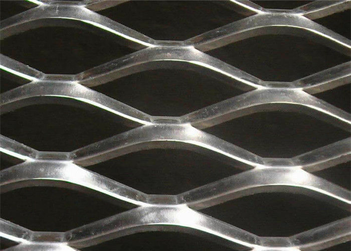 Diamond Hole Customized Expanded Metal Mesh Sheet For Vorious Application