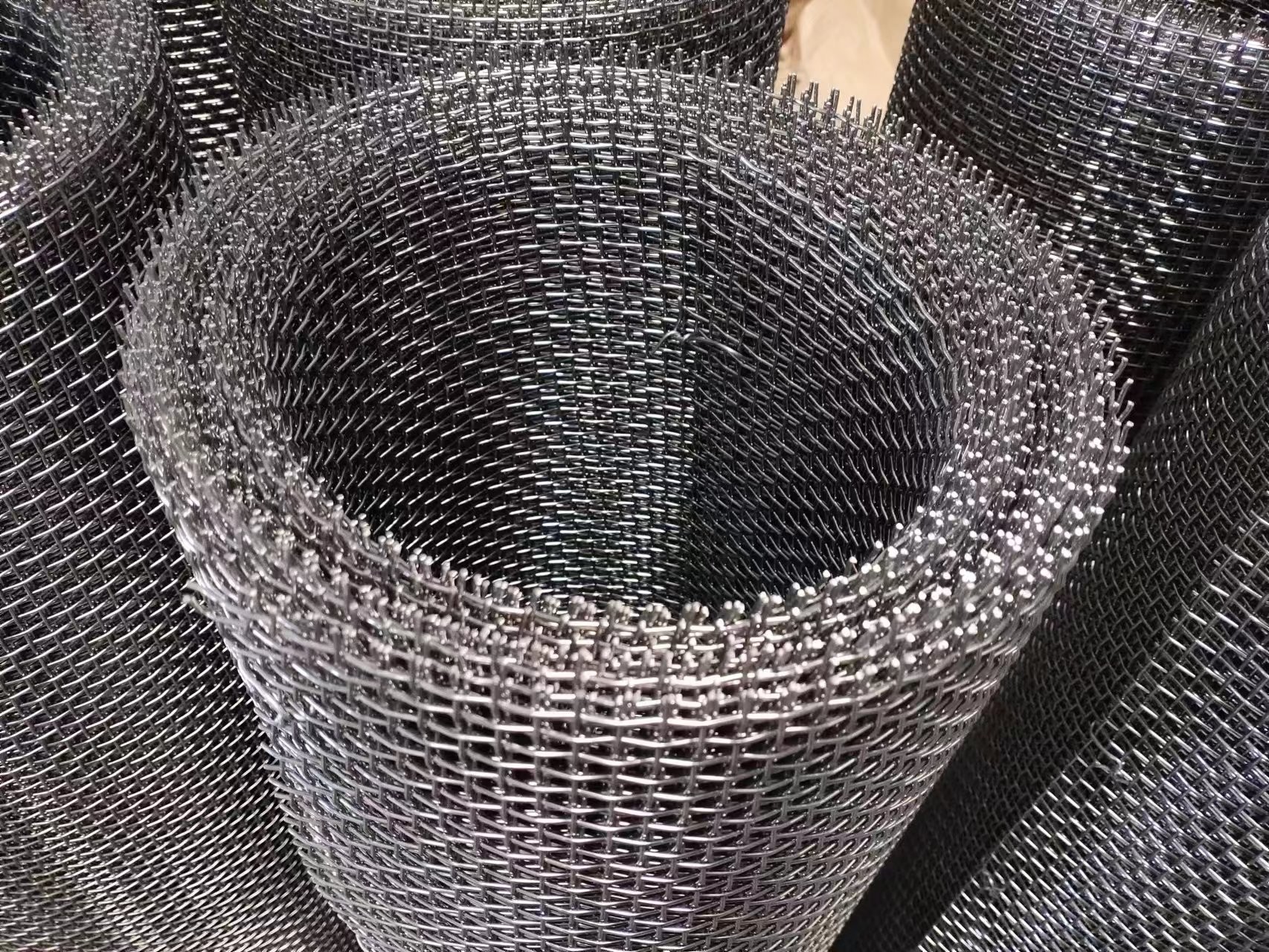 20mm Openning SS304/316/316L Steel Crimped Wire Mesh For Solid Construction