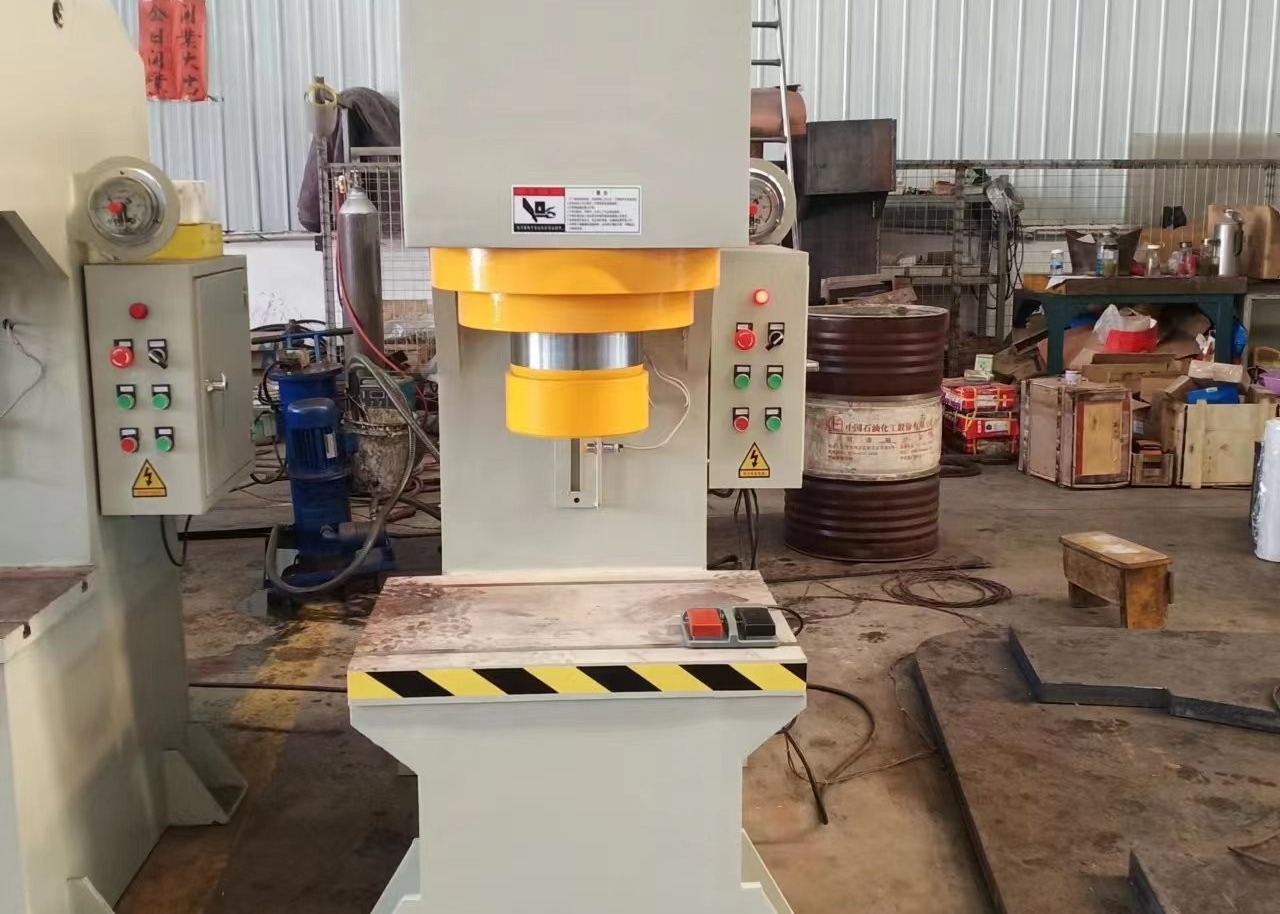 YQ41-120 Ton Wire Mesh Machine Single Column Hydraulic Press For Cable ...
