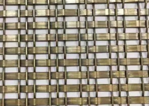 Decorative Steel Bronze Metal Wire Screen Architectural Mesh Chain Coil ...