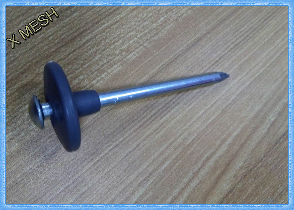 Electric Galvanized Galvanized Iron Wire Nails Q195 Wire Rod 6mmx100mm Size