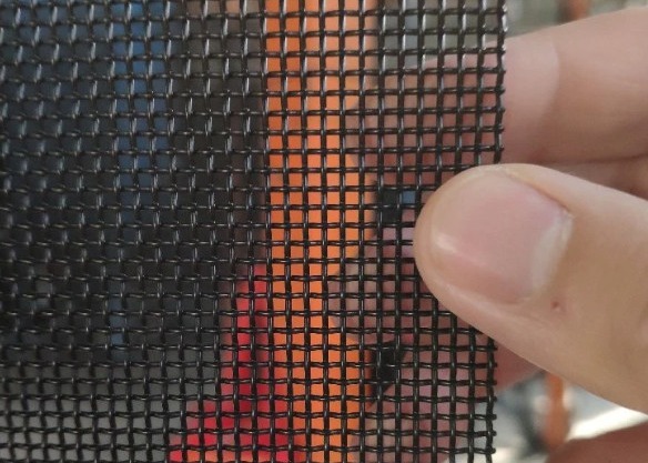 OEM 316 Stainless Steel Fly Screen Mesh Black Coated