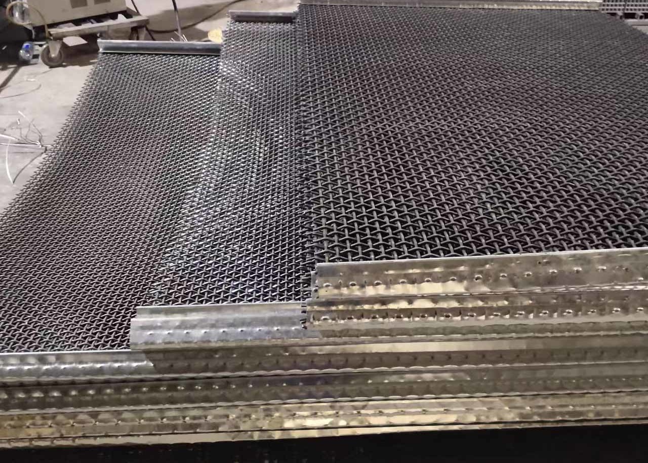Heavy Duty Metal Mesh High Performance Gravel Mining Screen Mesh