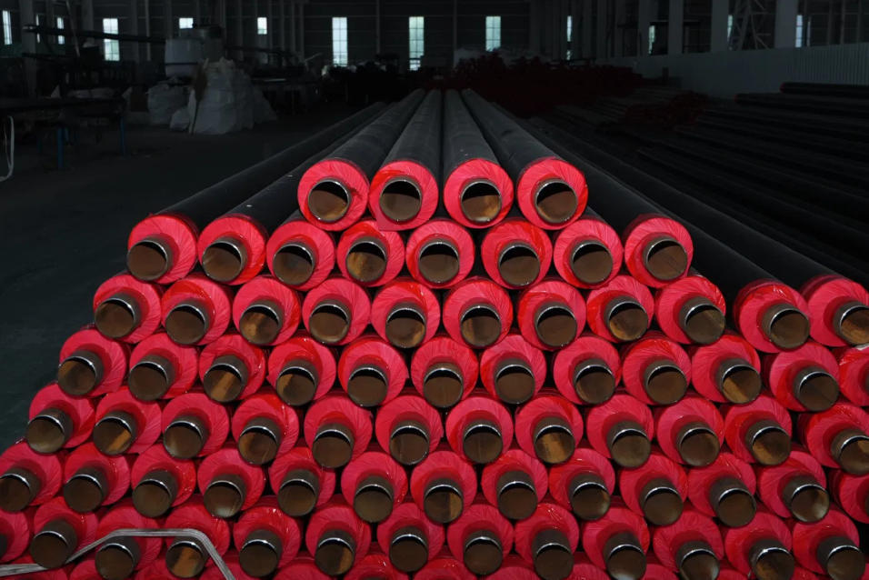 Prefabricated Insulated Steel Pipe With Polyurethane Foam For ...