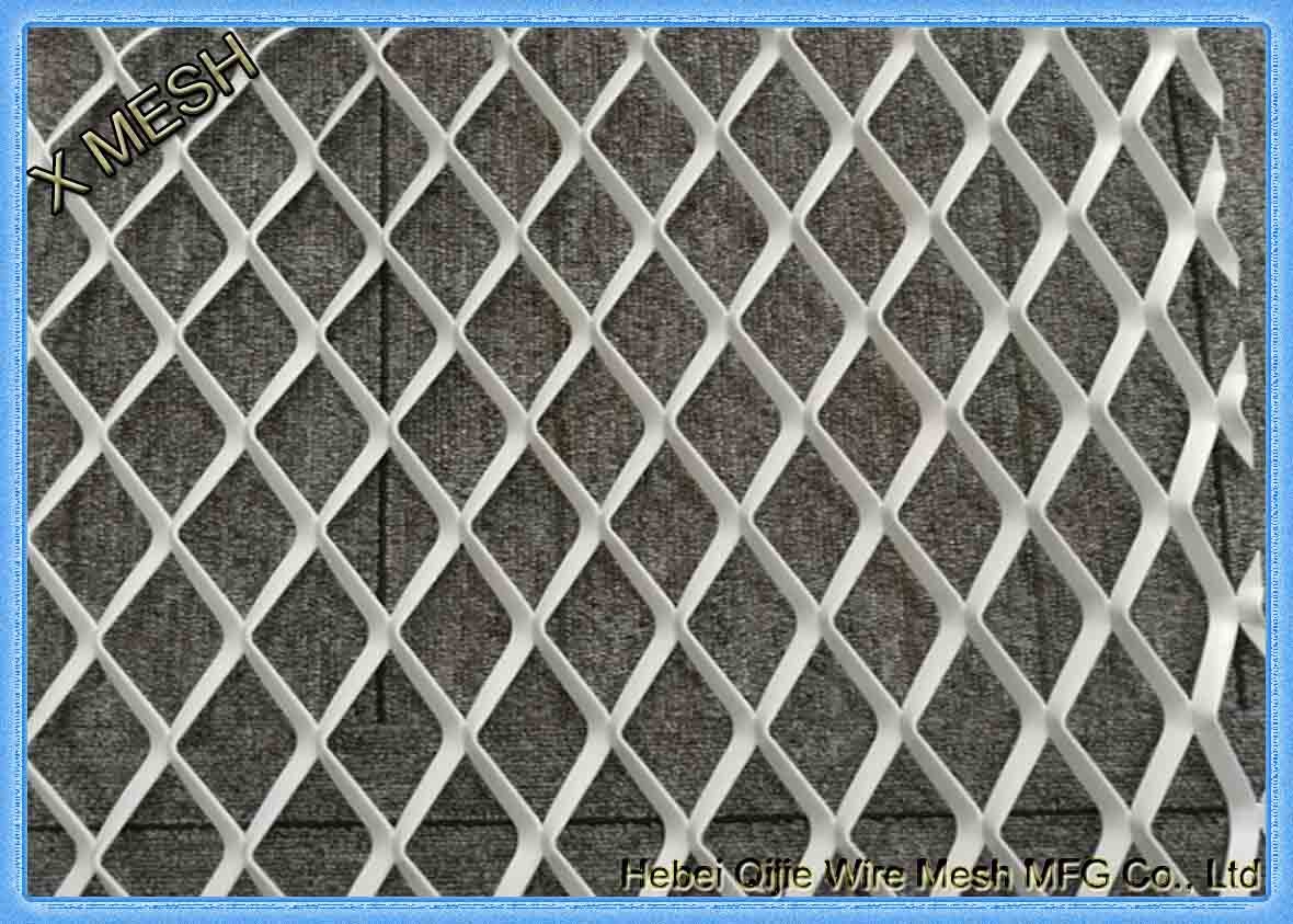 Flattened Expanded Metal Mesh AISI304 And AISI316 Stainless Steel ...