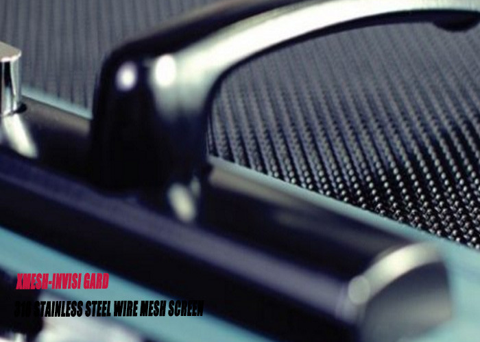 Powder Coated Black Fly Screen Mesh T 316 , Stainless Steel Insect Mesh ...