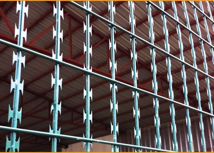 Stainless Steel Crossed Coil Concertina Single Coil Razor Barbed Wire