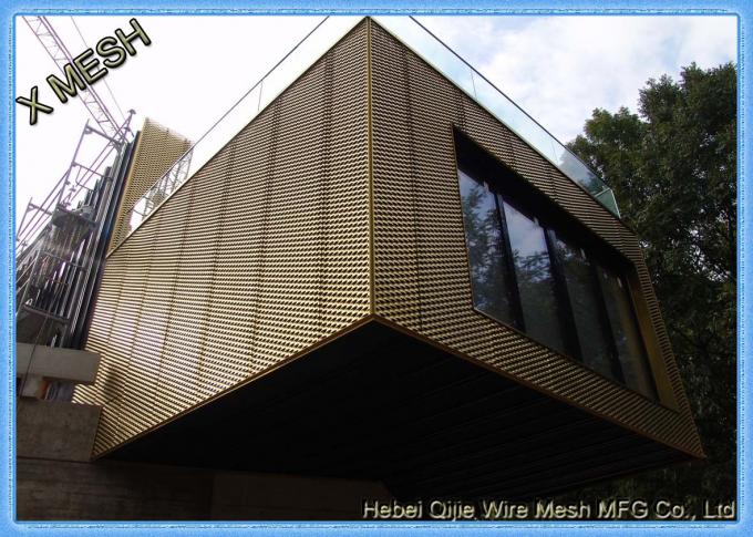 Stainless Steel Flattened Expanded Metal Sheets With Diamond Openings ...