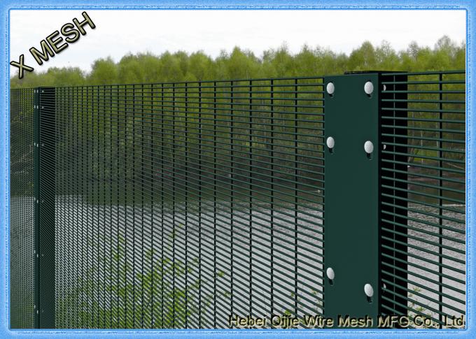 Security Wire Mesh Fence Panels , Galvanized Welded Wire Mesh Thick ...