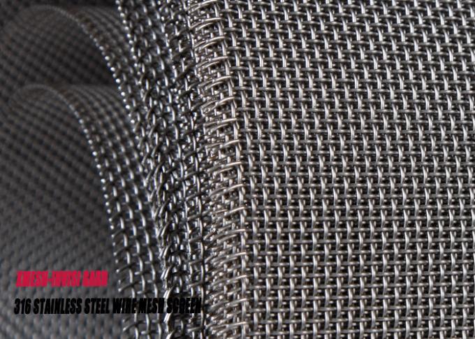 SUS 304 Fly Screen Mesh , Stainless Steel Insect Screen Mesh Roll ...